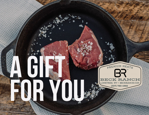 Holiday Gift Boxes - Beck Ranch Premium Beef